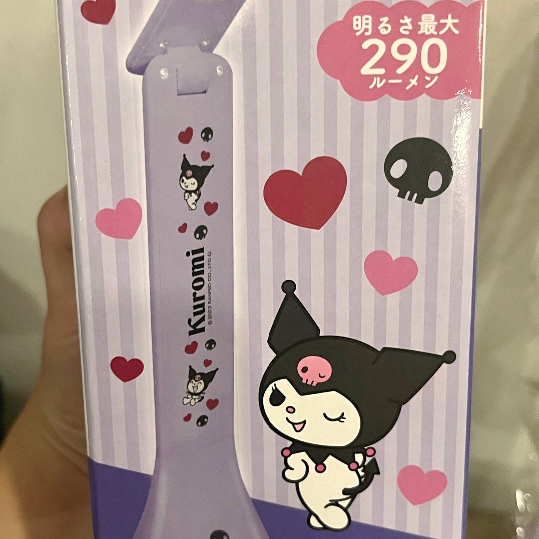 Sanrio Kuromi Night Lamp Light Children Kid Portable Table Japan Toreba ...