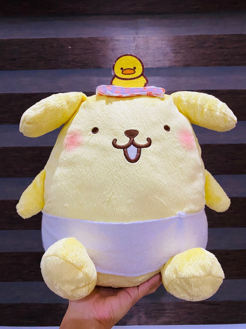 Sanrio Pompompurin Bath house series plushie on Carousell