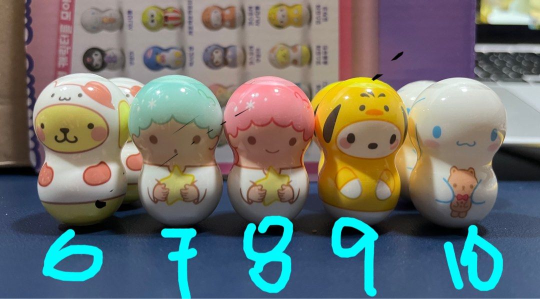Sanrio Roly Poly Figure, Hobbies & Toys, Toys & Games on Carousell