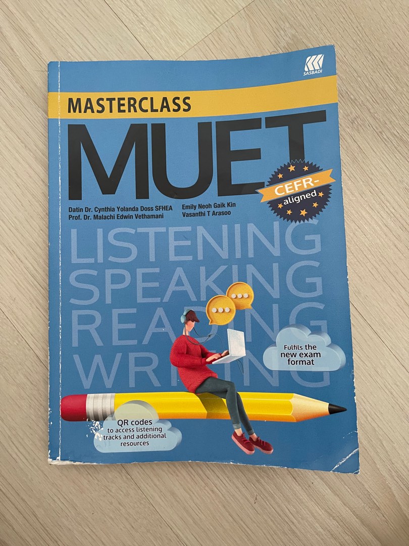 Sasbadi Masterclass MUET CEFR-aligned textbook, Hobbies & Toys, Books & Magazines, Textbooks on ...