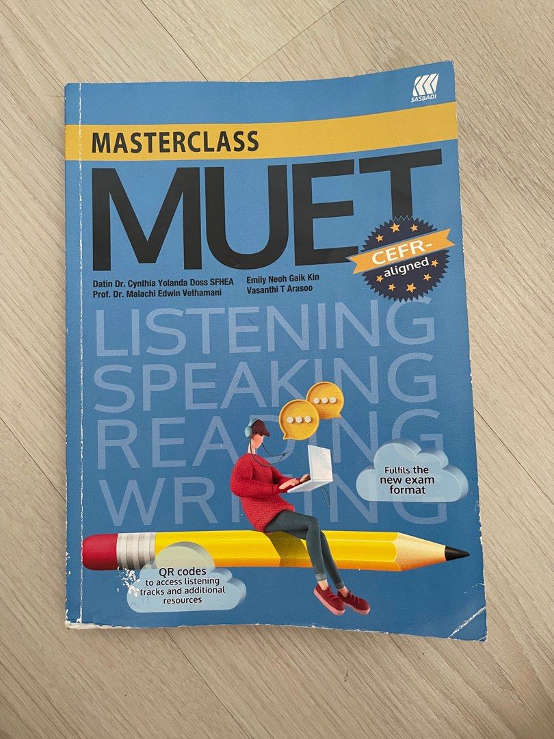 Sasbadi Masterclass MUET CEFR-aligned textbook, Hobbies & Toys, Books ...