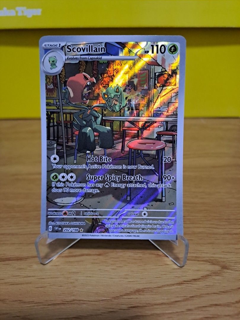 Scovillian SV1 illustration Rare Pokemon Card, Hobbies & Toys, Toys ...