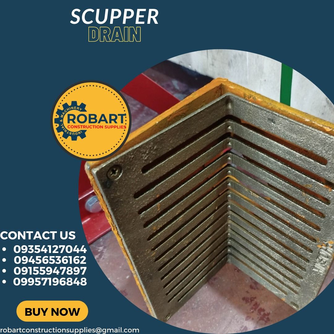 SCUPPER DRAIN, Commercial & Industrial, Construction Tools & Equipment ...