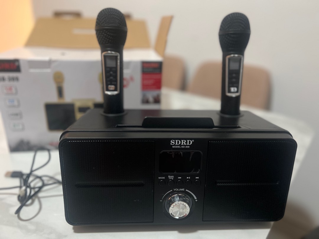 SDRD Karoke Set, Audio, Soundbars, Speakers & Amplifiers on Carousell