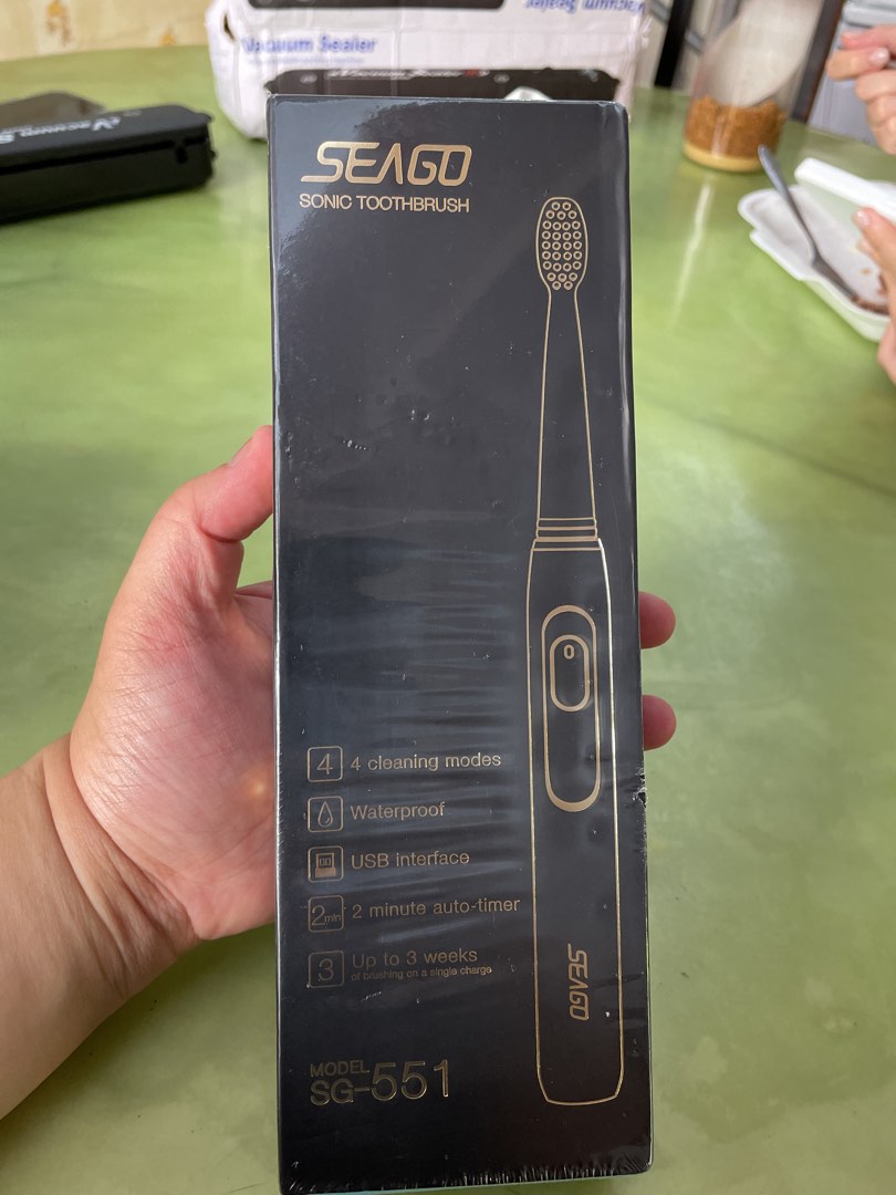 Seago sonic toothbrush, Beauty & Personal Care, Oral Care on Carousell
