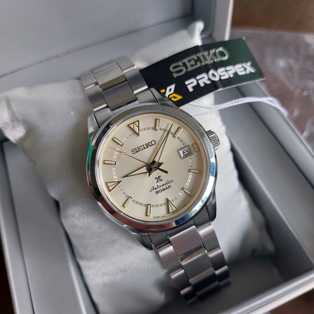 Seiko Prospex 1959 Alpinist Laurel re-issue SPB241J1 - Cream ...