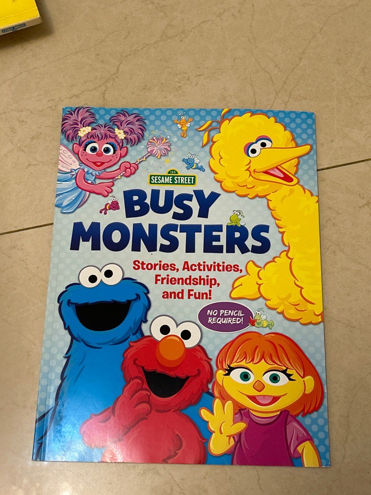 Sesame Street Busy Monsters Stories, Activities, Friendship, and Fun ...