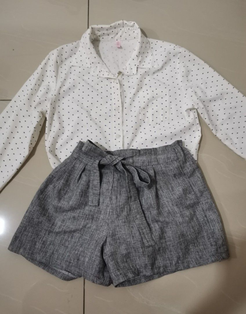 Set top & bottom formal office wear, Women's Fashion, Dresses & Sets ...