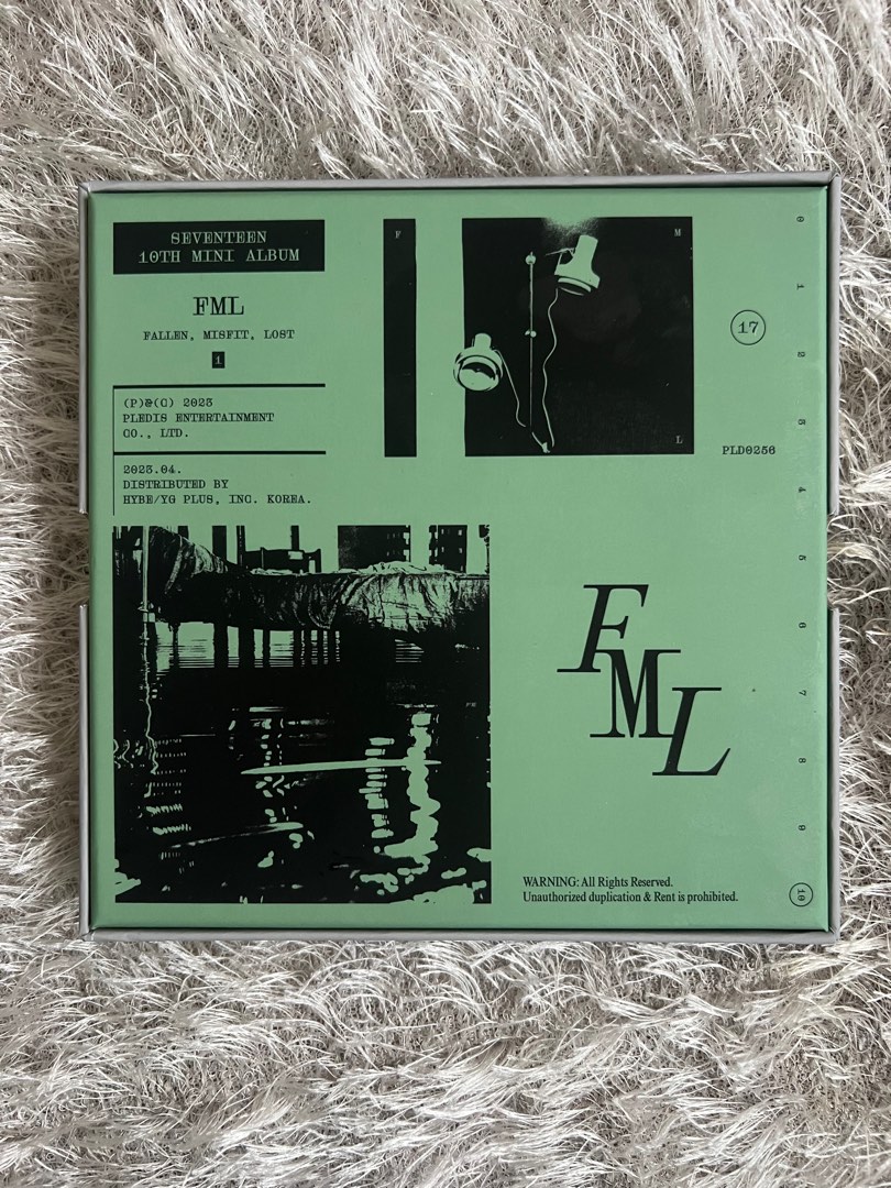 Seventeen FML album only, Hobbies & Toys, Memorabilia & Collectibles, K-Wave on Carousell