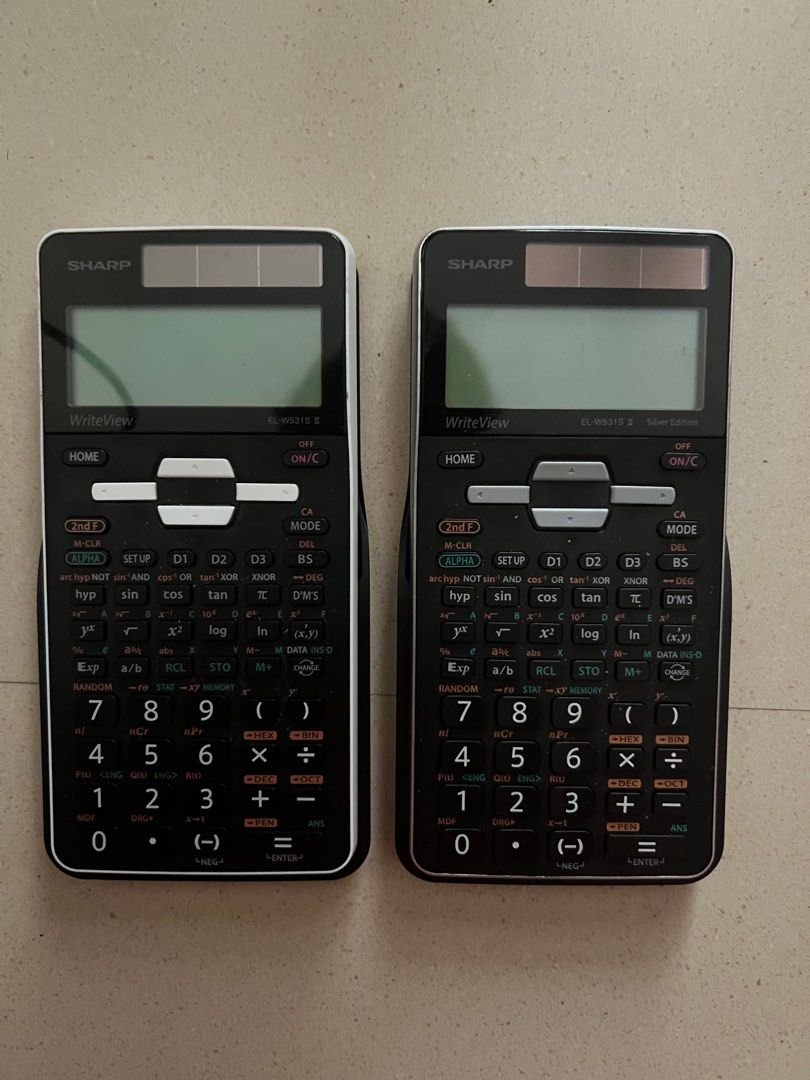 Sharp ELW531-II Calculator, Hobbies & Toys, Stationery & Craft ...