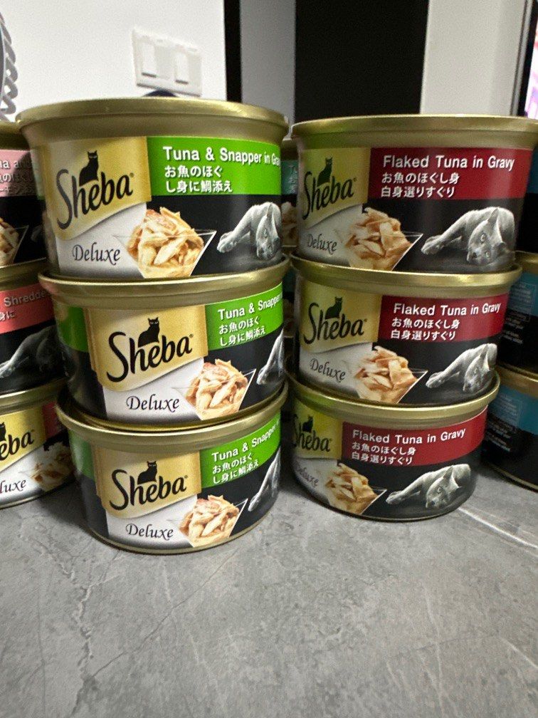 Sheba Deluxe Cat Can food, Pet Supplies, Pet Food on Carousell