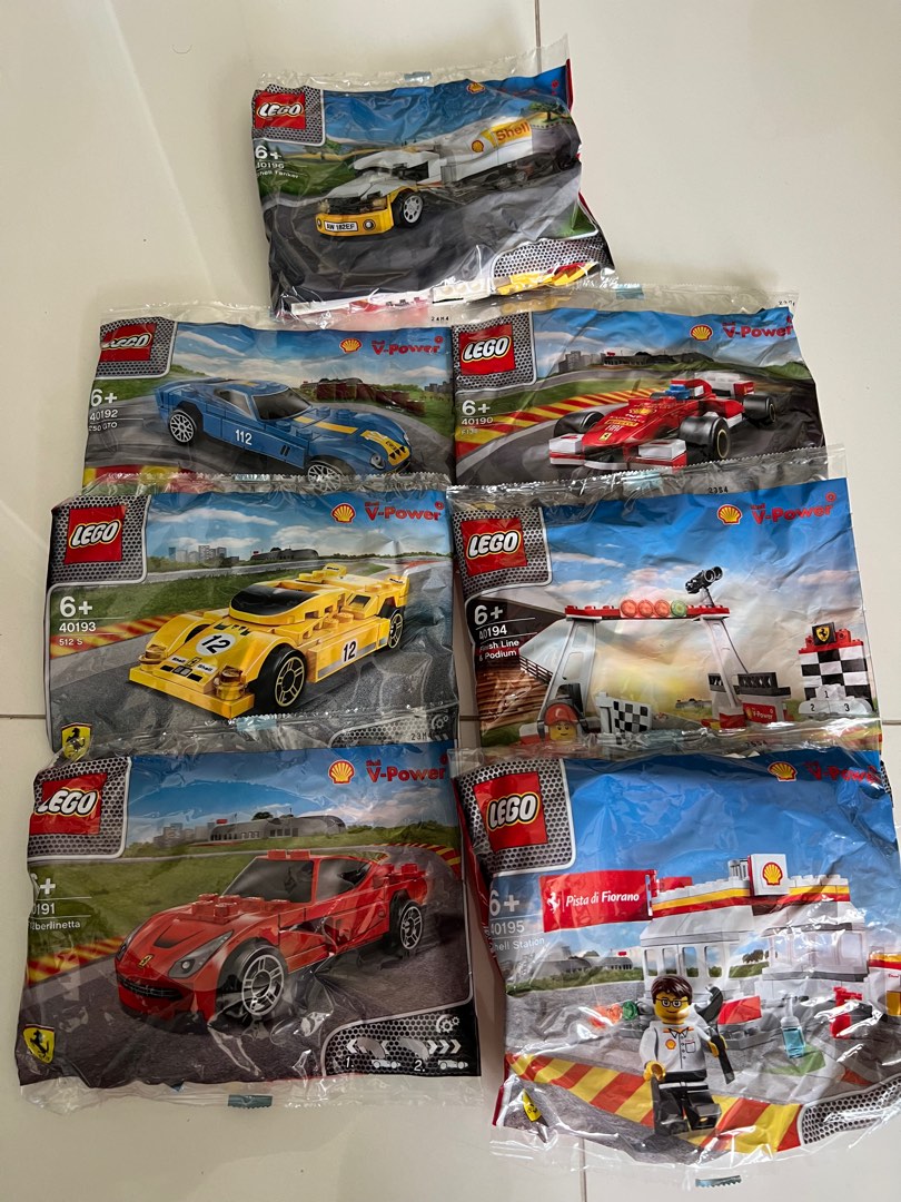 Shell LEGO Car set, Hobbies & Toys, Toys & Games on Carousell