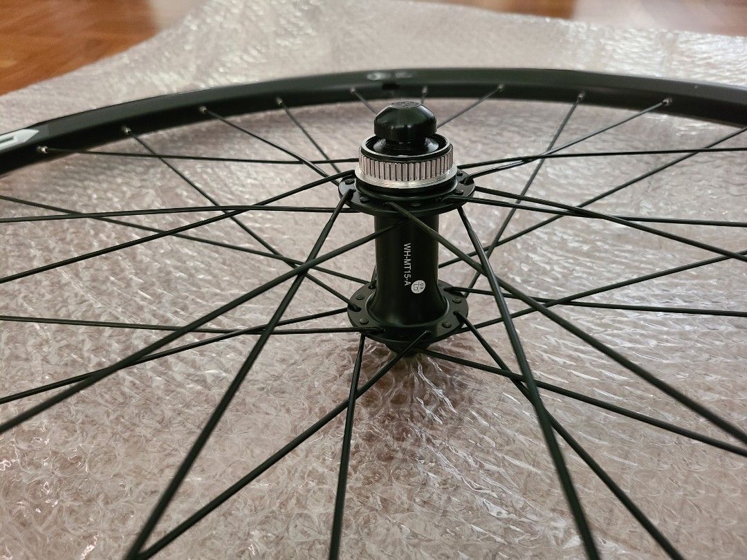 Shimano Mt15 front wheel 26" QR, Sports Equipment, Bicycles & Parts ...