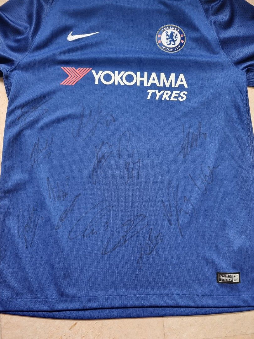 Signed chelsea jersey autograph, Hobbies & Toys, Memorabilia ...