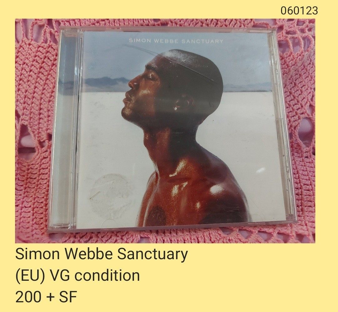 Simon Webbe Sanctuary CD (unsealed) on Carousell