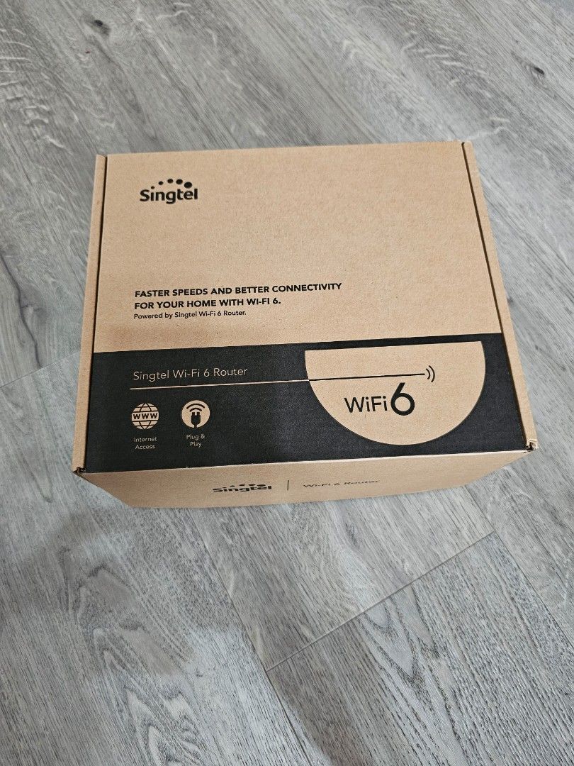Singtel wifi 6 Router, Computers & Tech, Parts & Accessories ...