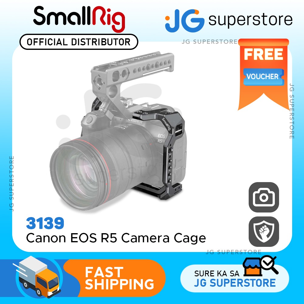 SmallRig Camera Cage Kit for Canon EOS R5 / R6 Aluminum Alloy Case ...
