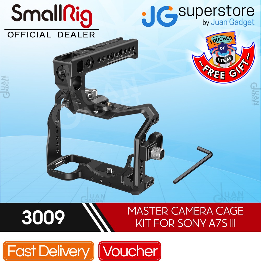SmallRig Master Camera Cage Kit for Sony Alpha 7S III A7S III A7S3 with ...