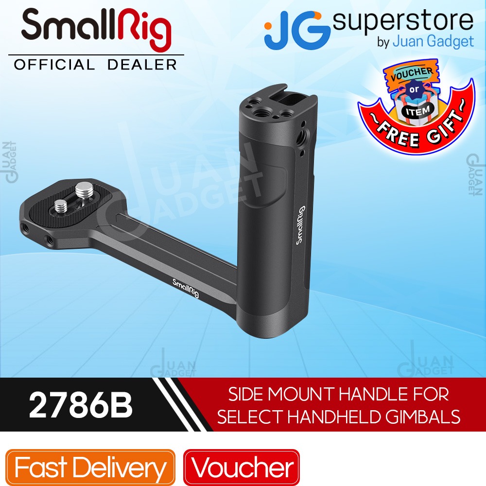 SmallRig Side Handle for DJI Ronin-S/SC/RS 2/RSC 2, Zhiyun CRANE 2/2S ...