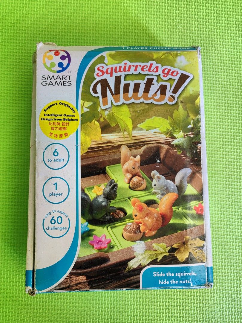 smart games squirrels go nuts, Hobbies & Toys, Toys & Games on Carousell