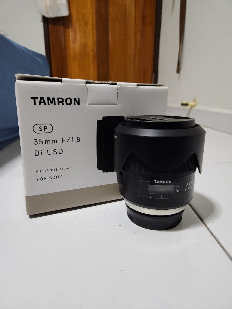 Sony A Mount Lenses with LA-EA4 Adapter Set, Photography, Lens & Kits ...