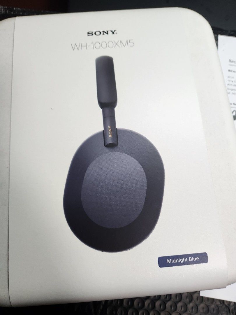 Sony WH-1000XM5 Wh1000xm5 Midnight Blue Colourway ( XM5 ), Audio ...