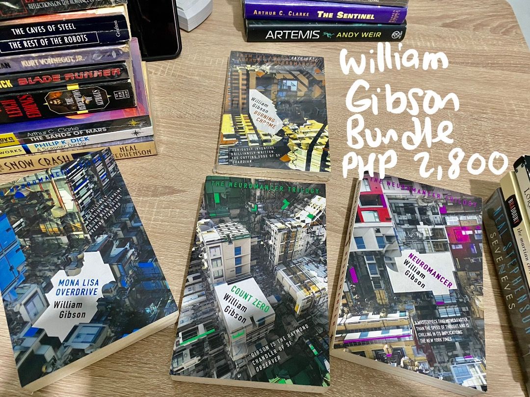 Sprawl Trilogy William Gibson Neuromancer on Carousell