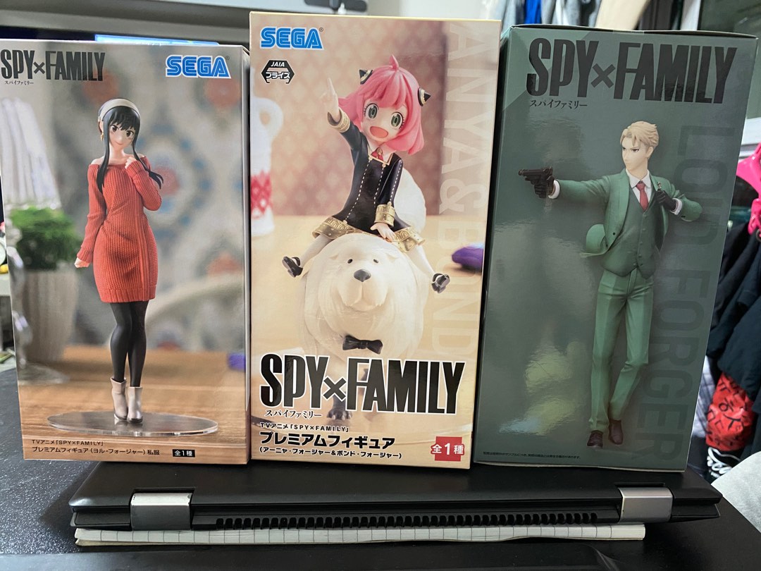 Spy family figures ($65 per set), Hobbies & Toys, Toys & Games on Carousell