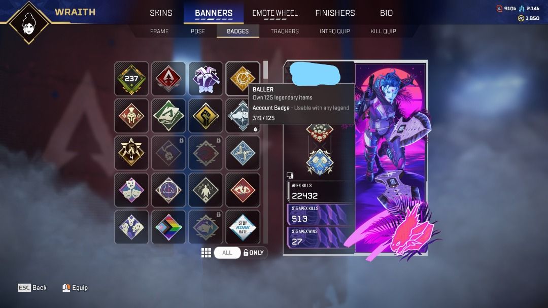 Stacked Apex Legends Account, Video Gaming, Video Games, Others on ...