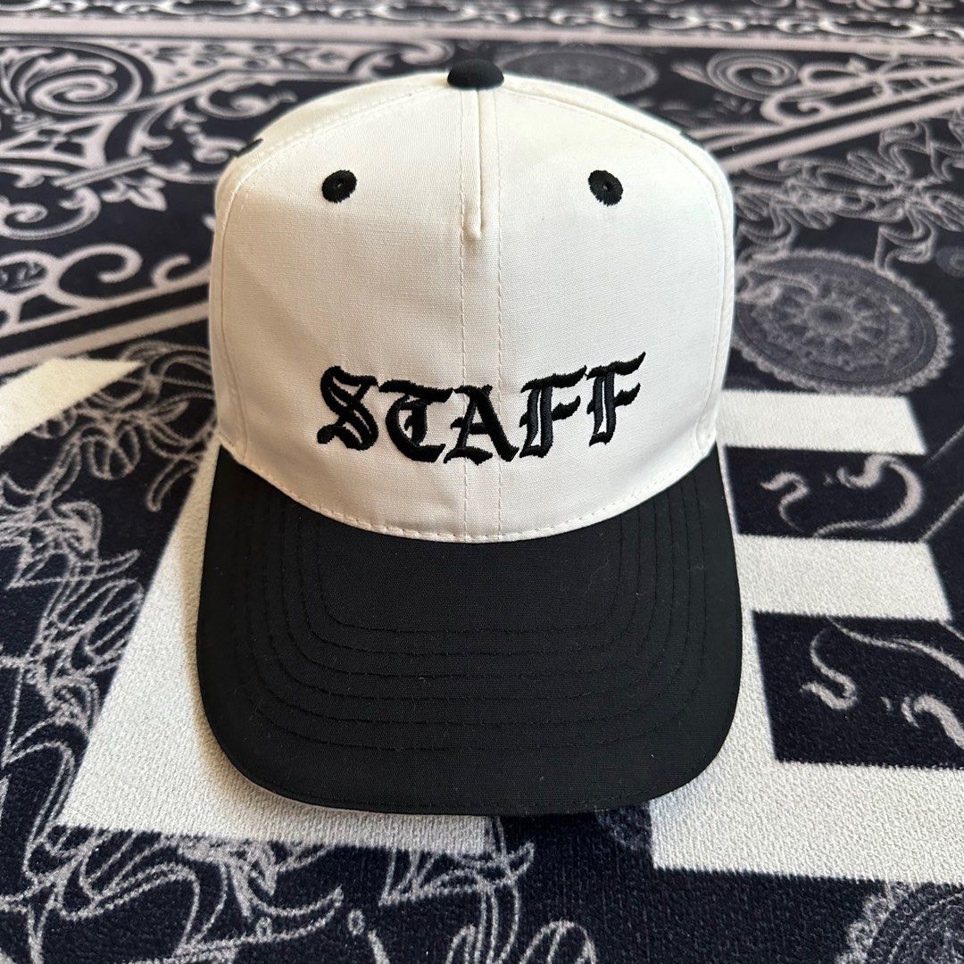 Staff hat, Men's Fashion, Watches & Accessories, Caps & Hats on Carousell
