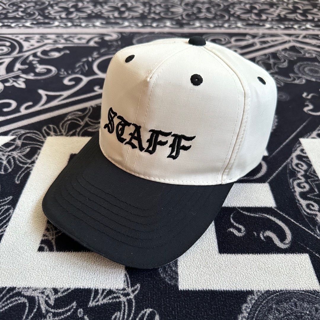 Staff hat, Men's Fashion, Watches & Accessories, Caps & Hats on Carousell