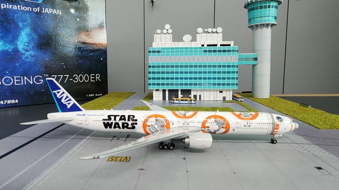 STAR WARS-BB8, ANA-BOEING 777-300ER, PHOENIX 1:400 SCALE, Hobbies ...