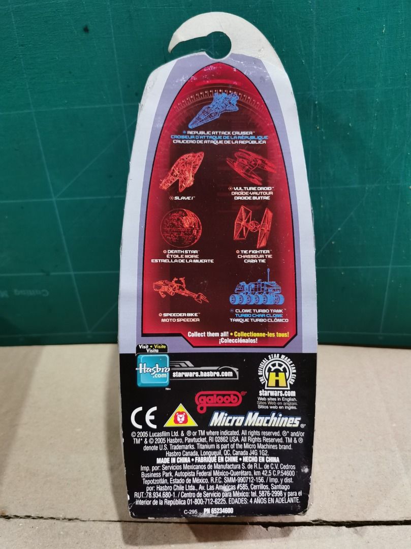 Star Wars Titanium (3"): Millennium Falcon (Battle Damage Deco ...