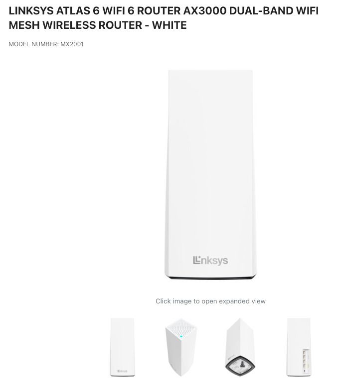 Starhub plan 500MBPS + Linksys Intelligent Mesh Router + FREE 30M Fiber ...