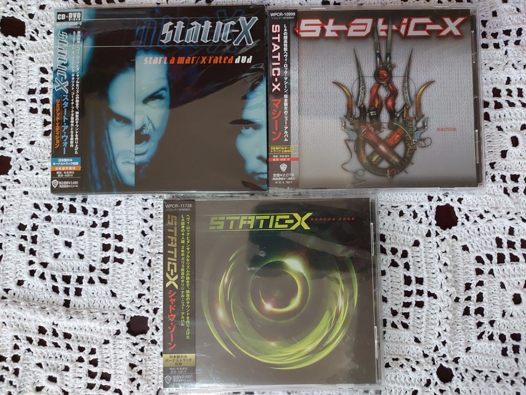 Static X Machine , Start A War CD DVD (unsealed), Hobbies & Toys, Music ...