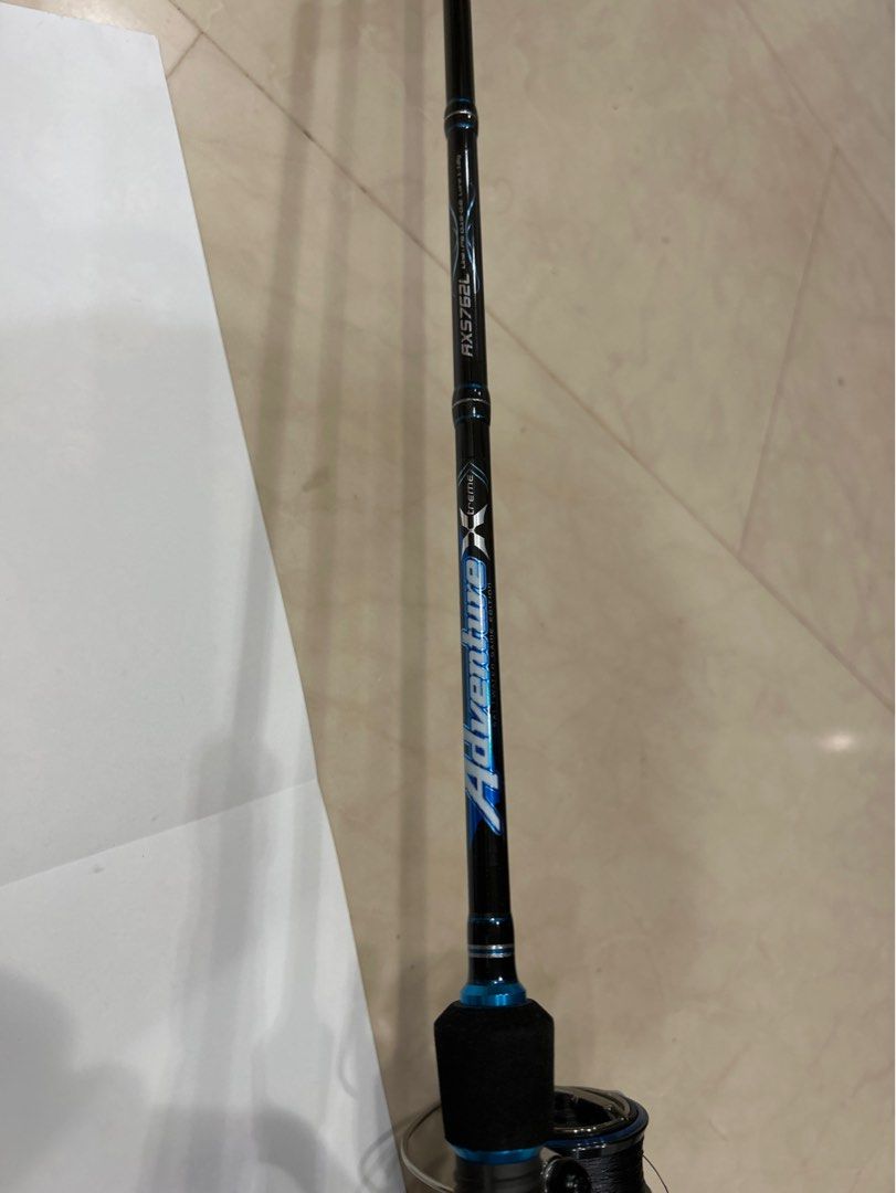 Storm Adventure X 762L Fishing Rod and Shimano Nexave Fishing Reel Set ...