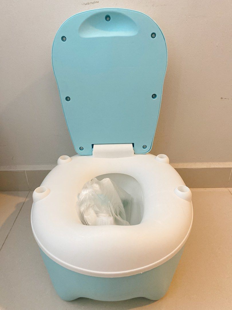 Super Cute Hippo Kid’s Training Potty, Babies & Kids, Bathing ...