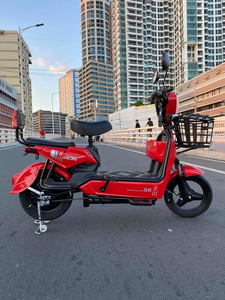 SUPER SK GICIN UPGRADED Version 2 ELECTRIC BIKE WITH PEDAL (DIGITAL GAUGE) 😱WITH FOOTREST😱 ...