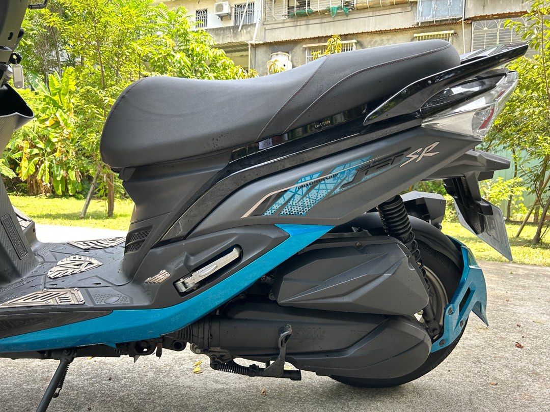 SYM JET SR 125, 機車, 重機在旋轉拍賣