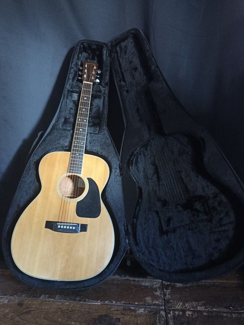 Takamine TF-20 1986 (Lawsuit Era - Martin Headstock) Made in Japan Solid Top, Hobbies & Toys ...
