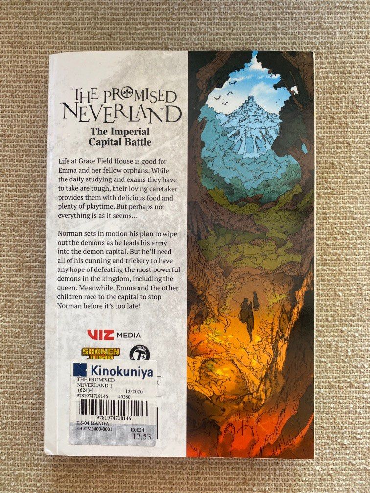 The Promised Neverland book 17, Hobbies & Toys, Books & Magazines ...