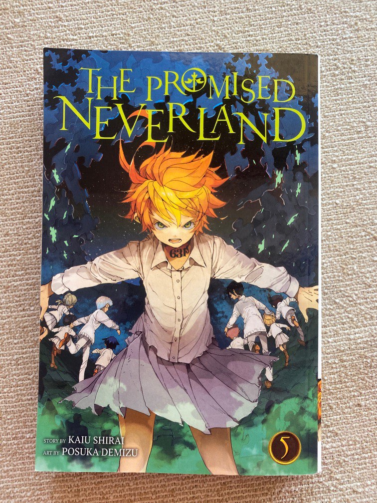 The Promised Neverland book 5, Hobbies & Toys, Books & Magazines ...
