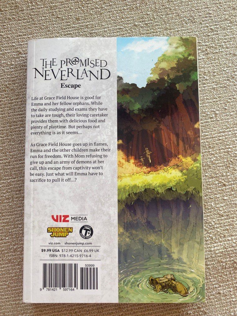 The Promised Neverland book 5, Hobbies & Toys, Books & Magazines ...