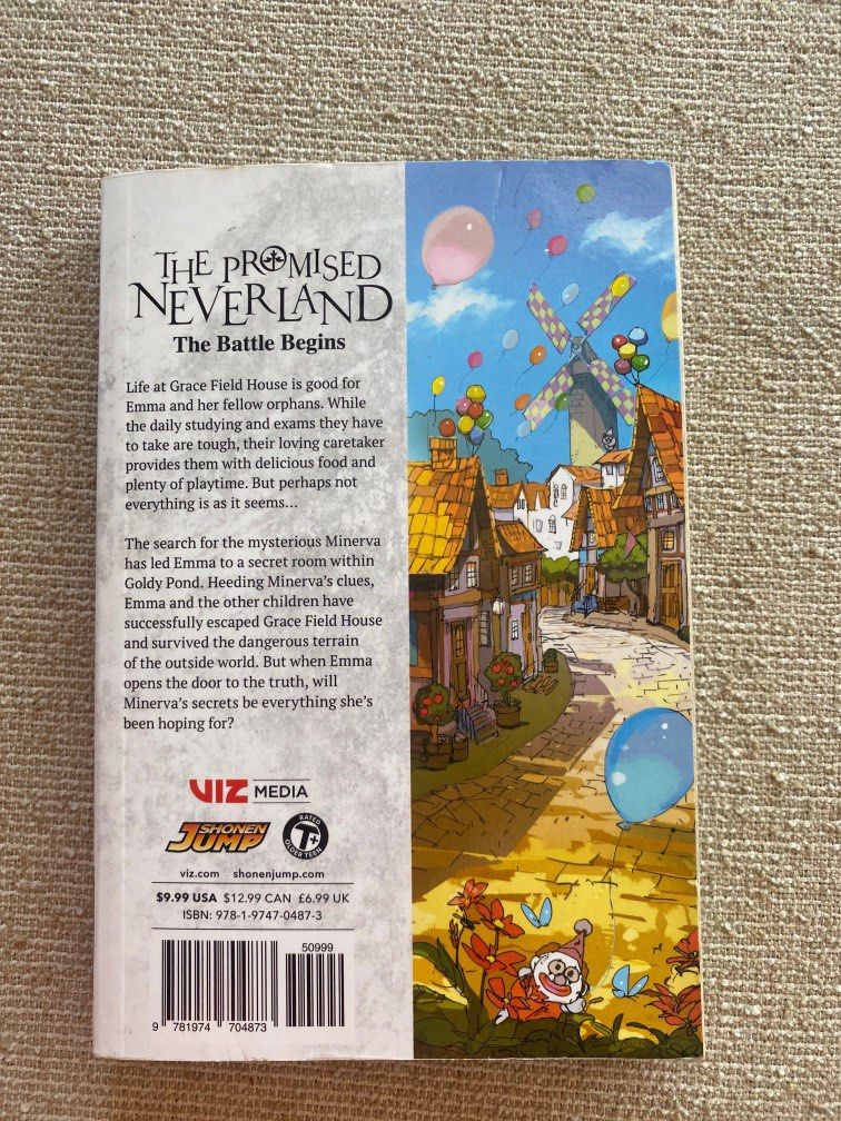The Promised Neverland book 9, Hobbies & Toys, Books & Magazines ...