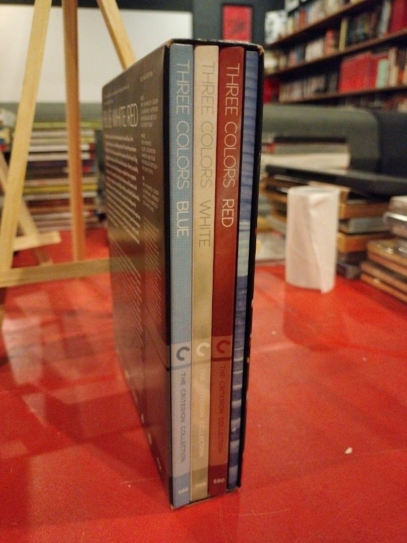 Blue, White, Red Three Colors Trilogy by Krzysztof Kieslowski Criterion ...