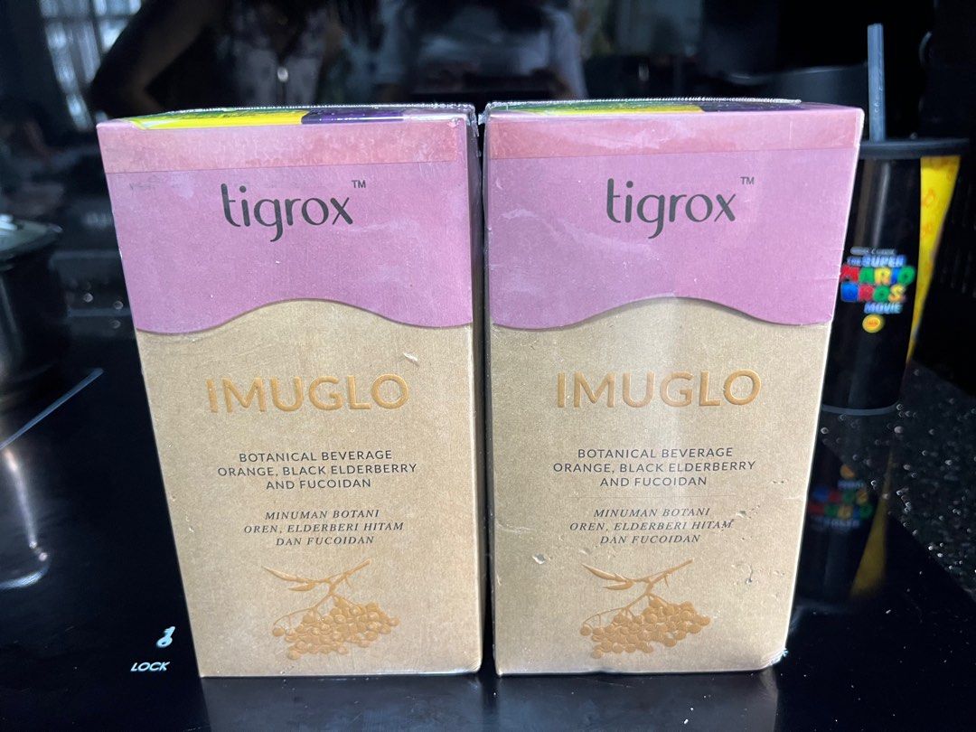 TIGROX Imuglo ready sg stock, Health & Nutrition, Health Supplements ...