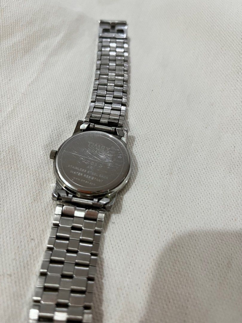 Timex blue face watch, Women's Fashion, Watches & Accessories, Watches ...