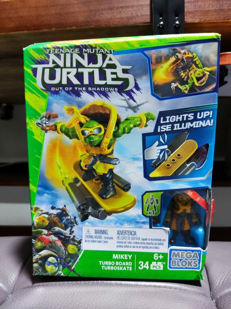 TMNT Teenage Mutant Ninja Turtles Mega Bloks Mega Construx, Hobbies ...