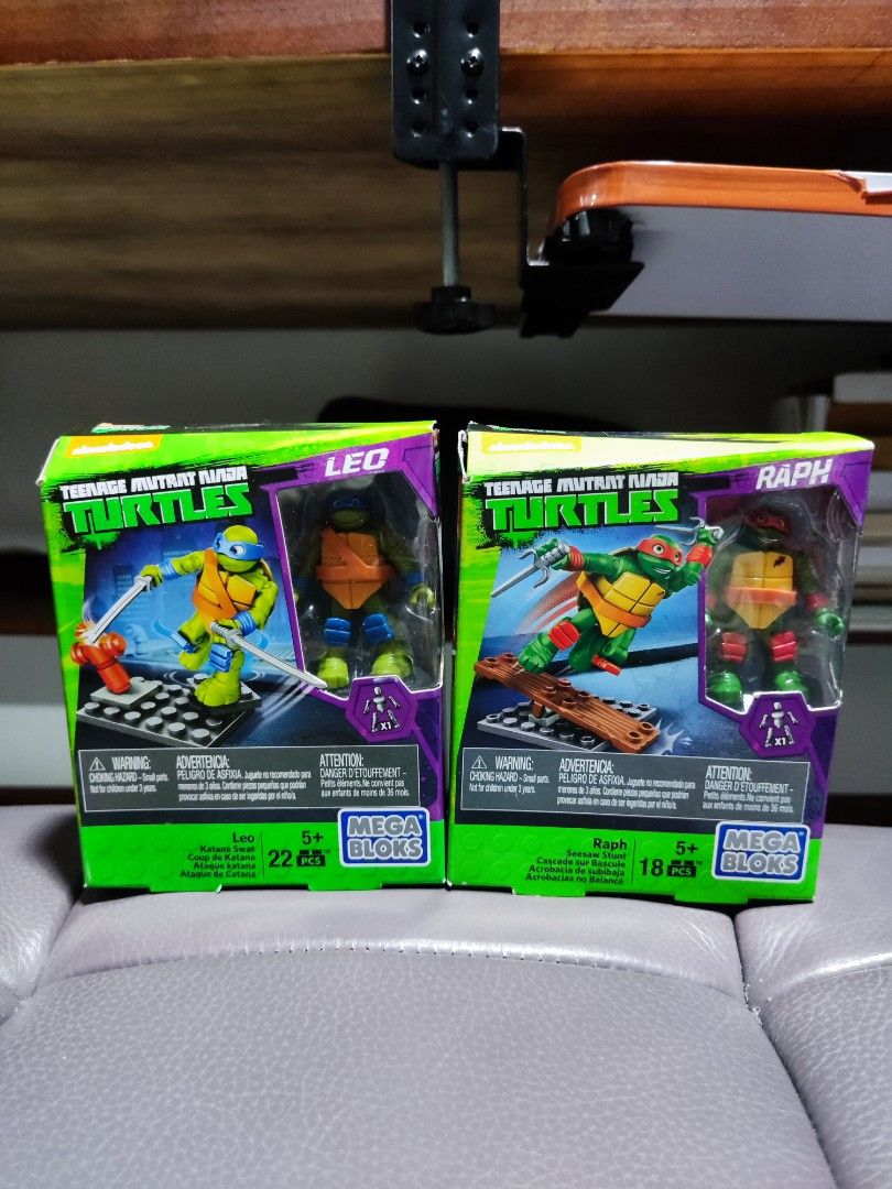 TMNT Teenage Mutant Ninja Turtles Mega Bloks Mega Construx, Hobbies ...