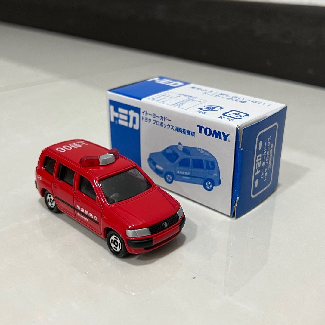 Tomica Ito-Yokado Toyota Probox Fire Command Car, AEON Toyota Probox ...